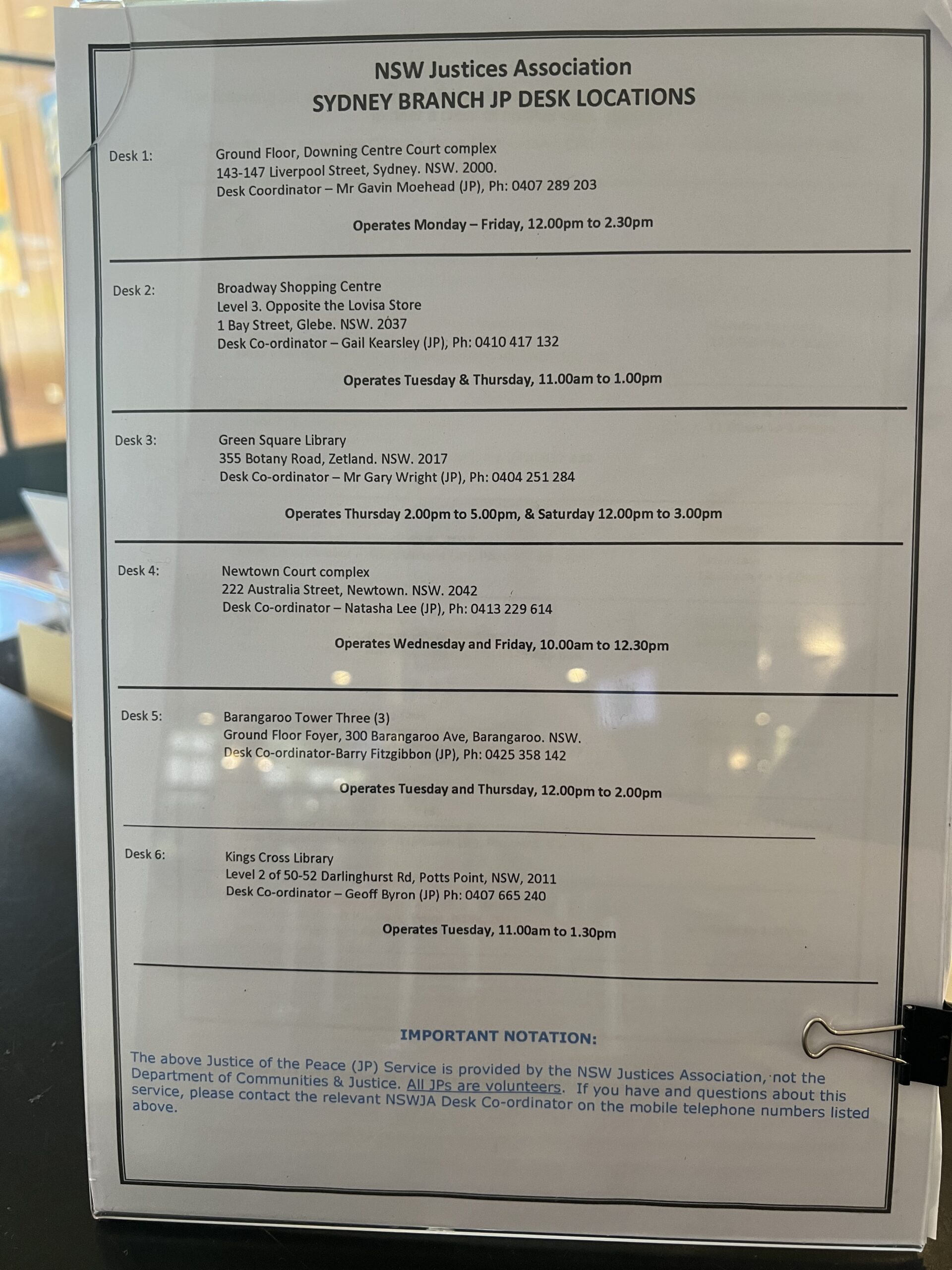 JP (Justices of Peace)ってなに？ | Aussie steps