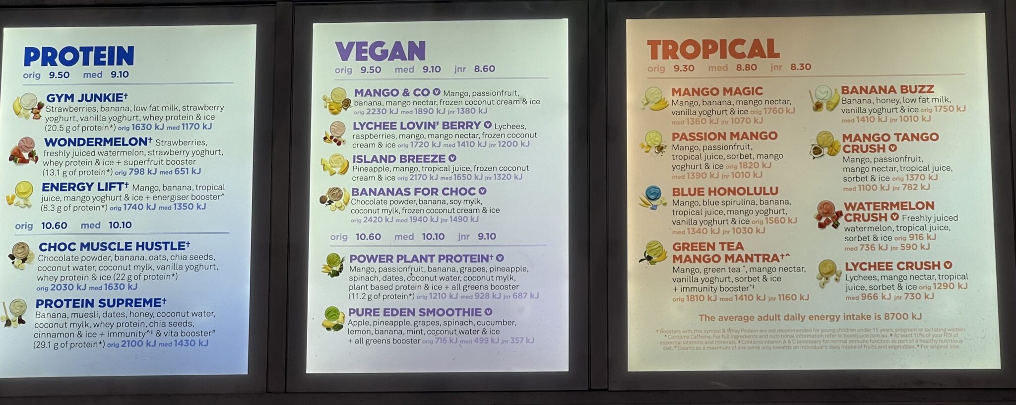 必ず飲んでほしい！Boost juice | Aussie steps